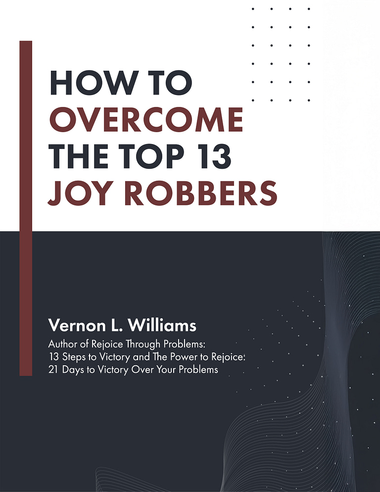 Overcome top joy robbers